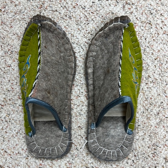 Shoes | Nwot Hand Made Mans Wool Sleepers | Poshmark